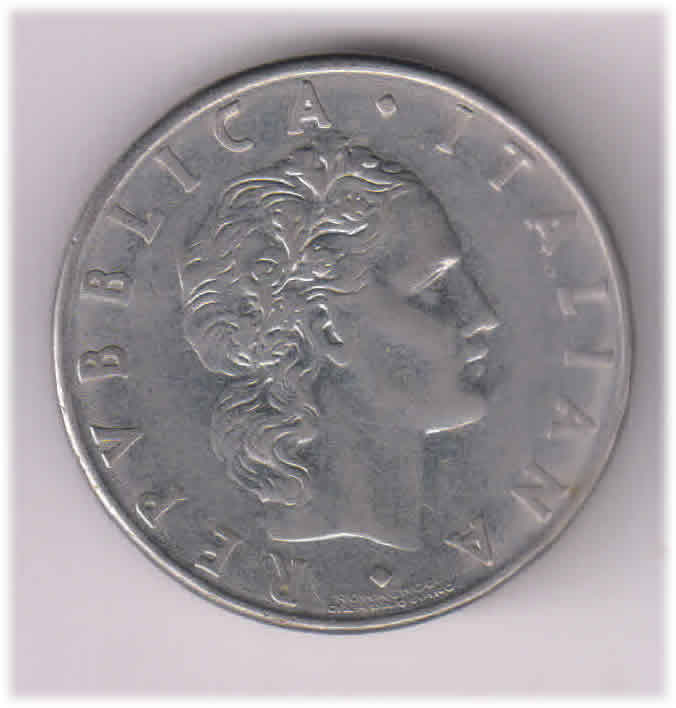 Italy - 50 lire 1978 vf steel coin - KB Coins & Currencies