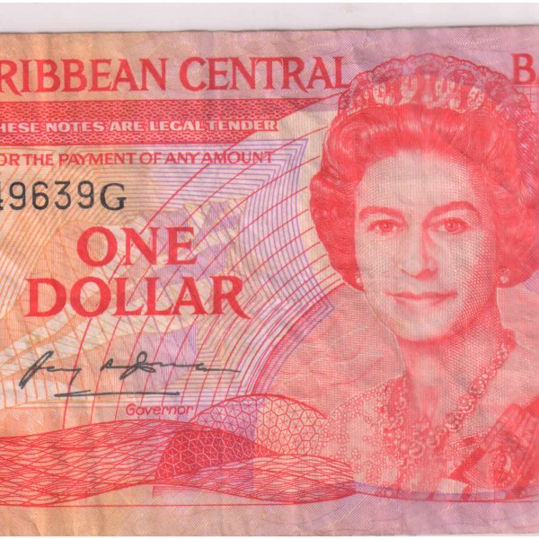 Grenada - East Caribbean - 5 dollars vf+ currency note - KB Coins ...