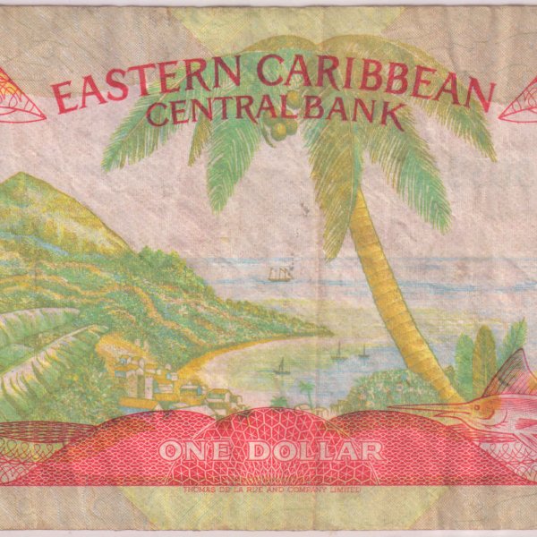 Grenada - East Caribbean - 5 dollars vf+ currency note - KB Coins ...