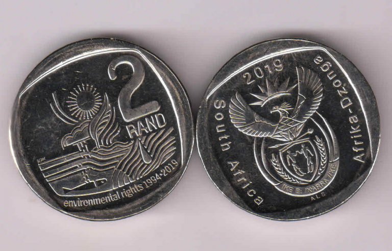 South Africa 2 rand proof coin - KB Coins & Currencies