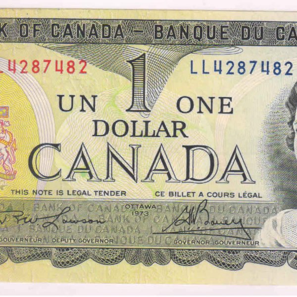 Canada 1 Dollar 1973 Xf Currency Note KB Coins Currencies Canada 1 Dollar 1973 Xf Currency Note KB Coins Currencies