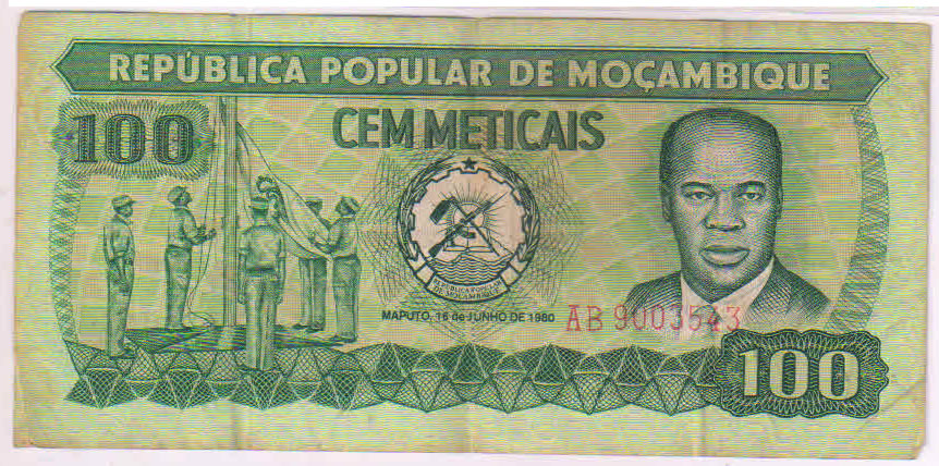 Mozambique – 100 meticais used currency note - KB Coins & Currencies Mozambique – 100 meticais used currency note - KB Coins & Currencies