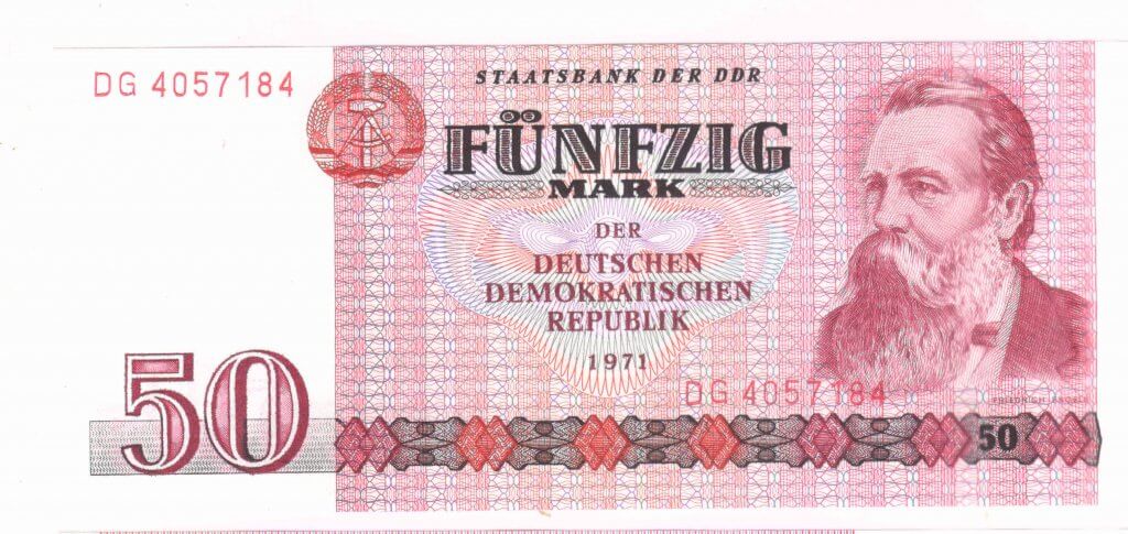German Democratic Republic - 20 mark 1975 xf currency note - KB Coins ...