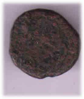 India Danish – cash, Christian V , 1689 - 91 , copper coin ID 2 a - KB ...