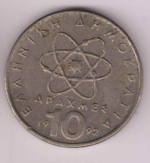 Greece - 10 Apx 1992 cn coin - KB Coins & Currencies