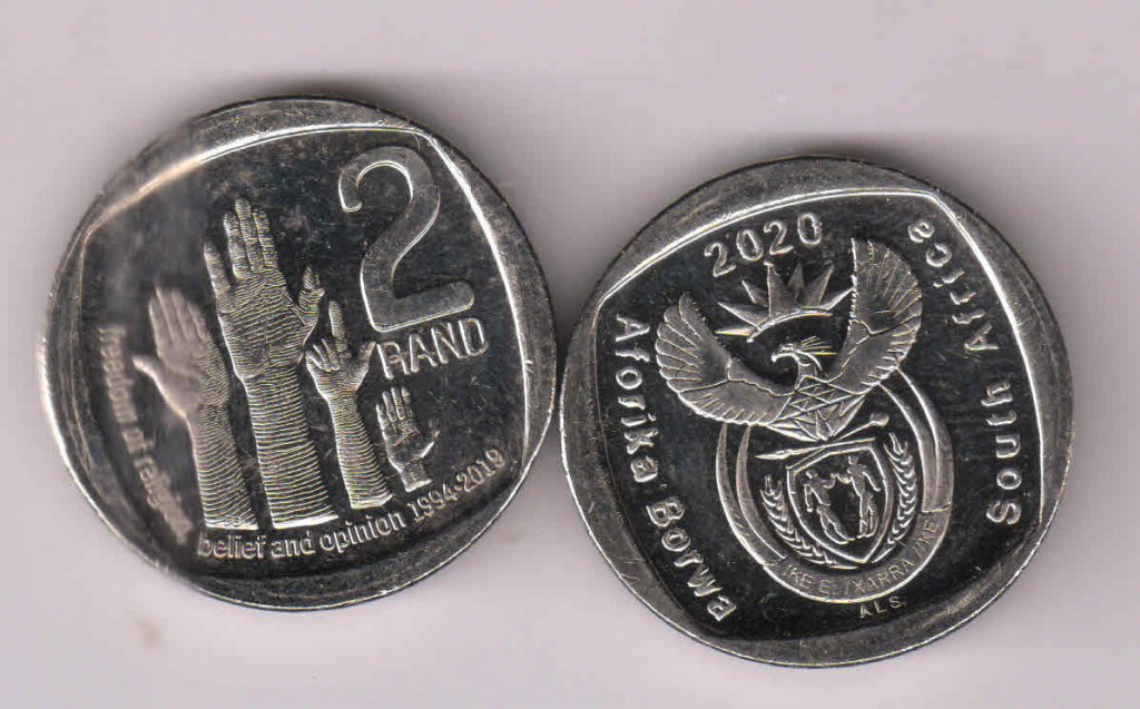 South Africa 2 rand proof coin - KB Coins & Currencies