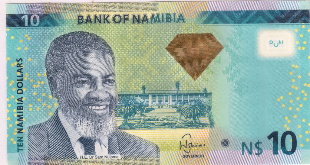 Namibia - 10 dollars 2013 unc currency note - KB Coins & Currencies