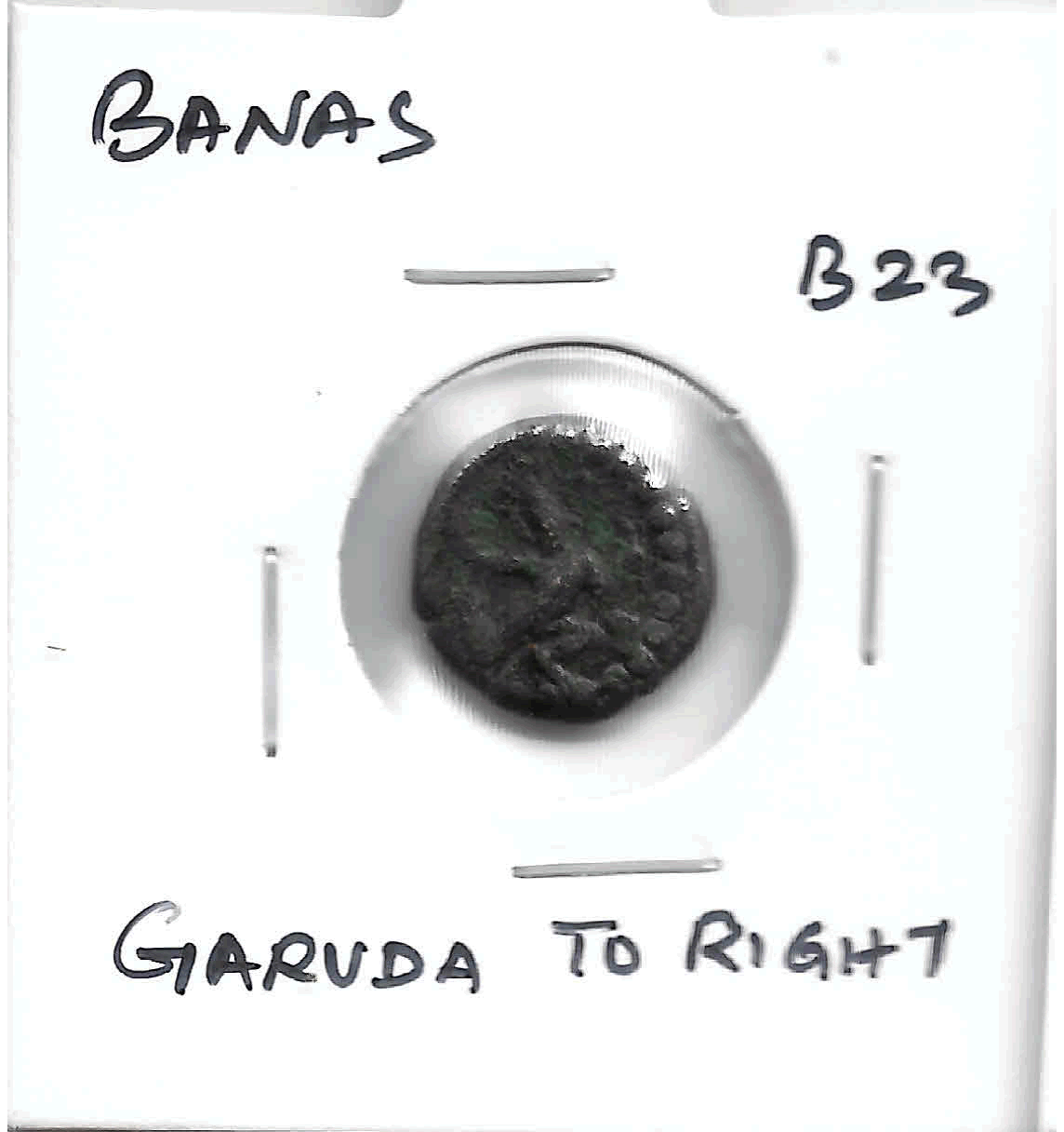 Banas of Madurai – 1469 – 76 Ad Garuda running to right copper coin B23 ...