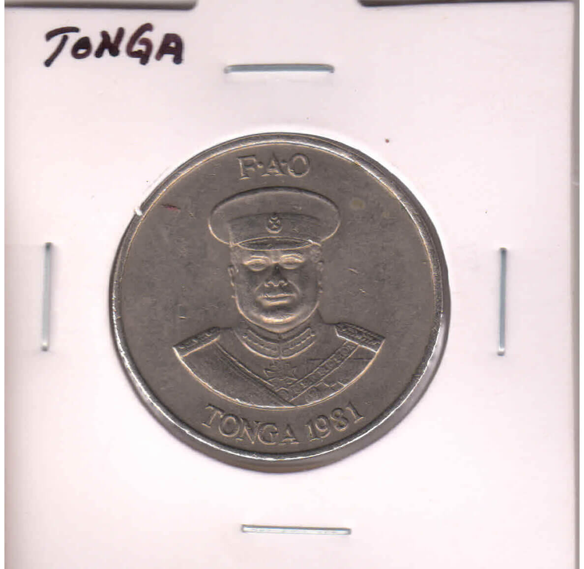 Tonga - 20 sentiti vf coin - KB Coins & Currencies