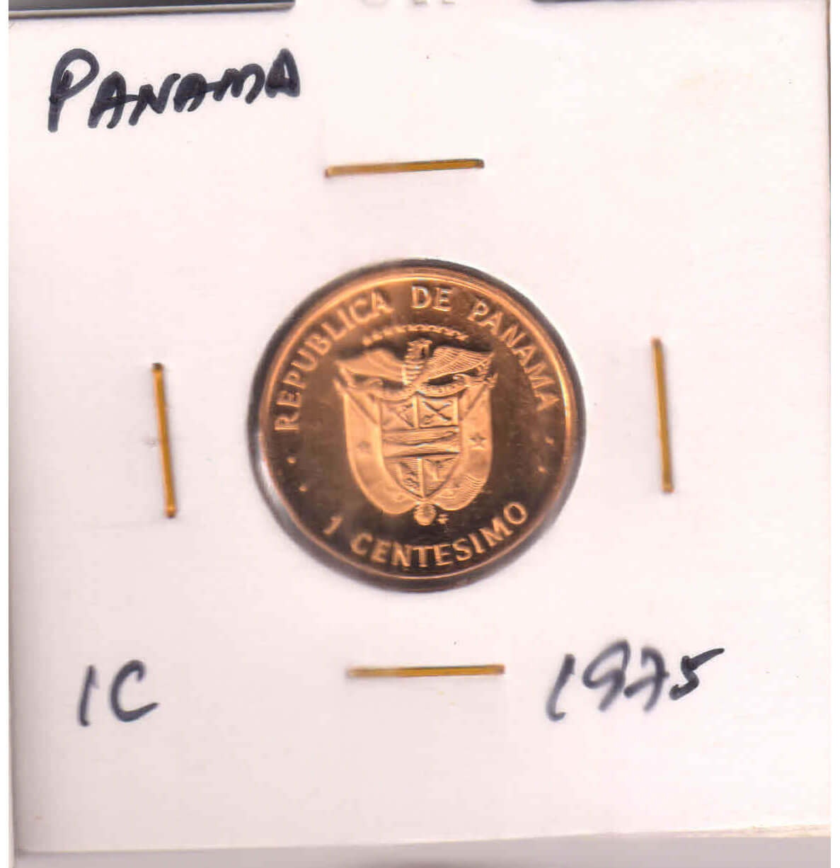 Panama - 1 cent 1975 proof coin - KB Coins & Currencies