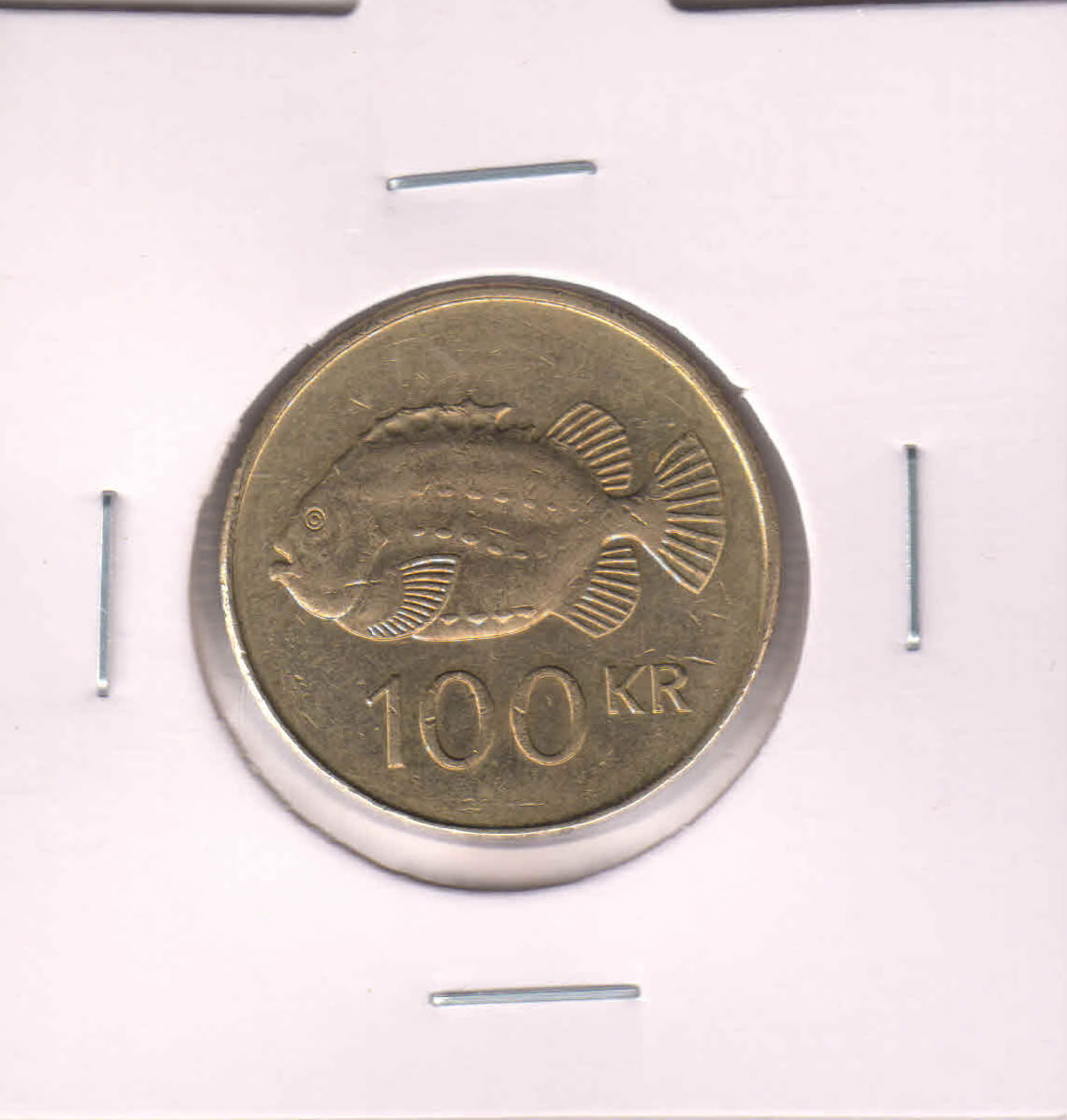 Iceland 100 kn 2004 vf coin - KB Coins & Currencies