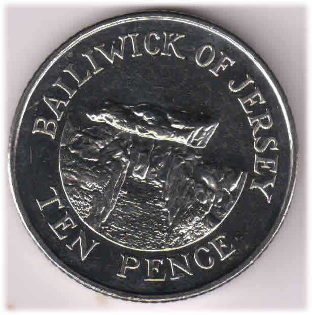 Jersey - 10 pence 2016 unc coin - KB Coins & Currencies