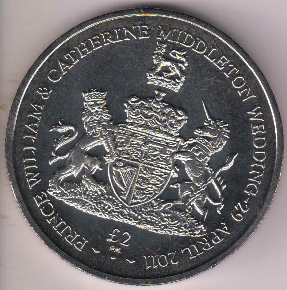 South Georgia & South Sandwich Islands - 2 pounds 2011 unc coin - KB ...