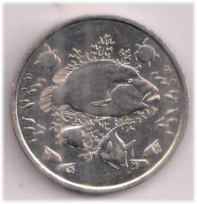 Fr. Polynesia - 20 frs 2021 unc coin - KB Coins & Currencies