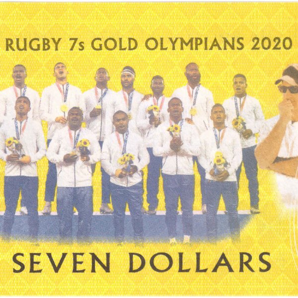 Fiji 7 dollars 2020 unc currency note - KB Coins & Currencies