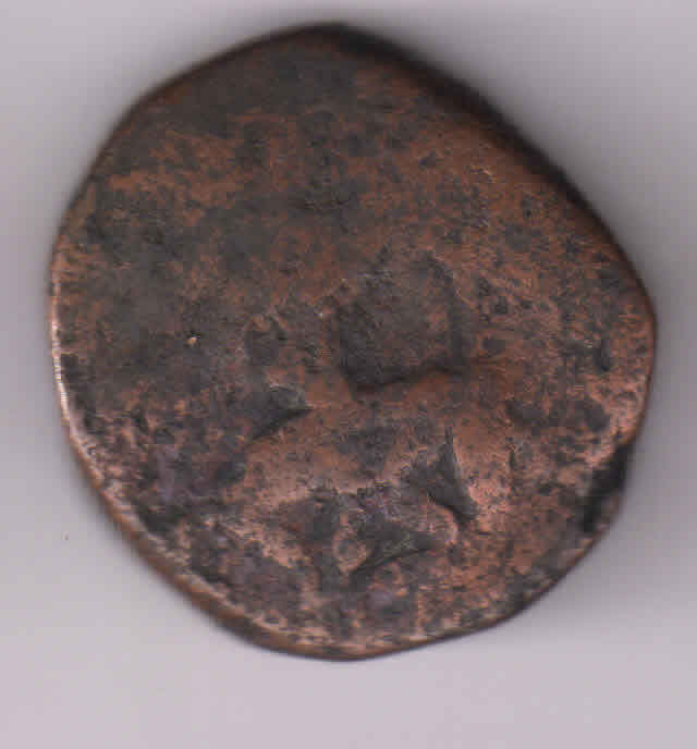 Kushan Empire , Huvishka , tetradrachm , 155 - 190 ad coin k31A - KB ...