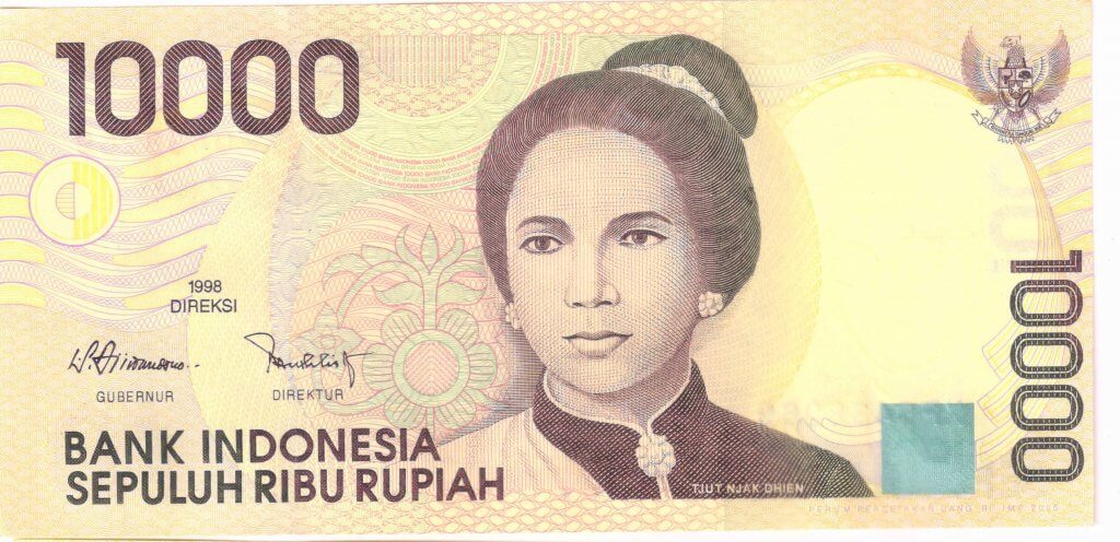 Indonesia - 10000 rupiah 1998 unc currency note - KB Coins & Currencies