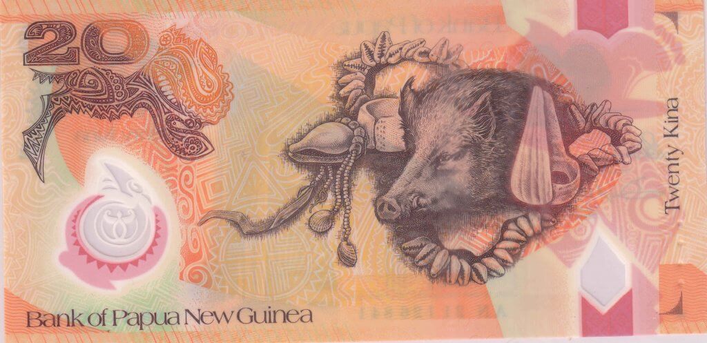 Papua New Guinea - 20 Kina 2006 -07 ,polymer Unc currency note - KB ...