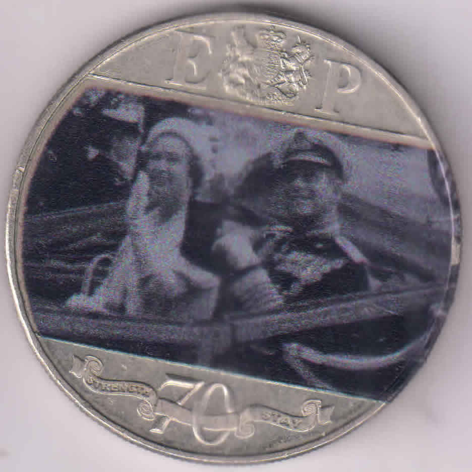 Gibraltar (British Overseas Territories) 1 crown 2021 cn coin - KB ...