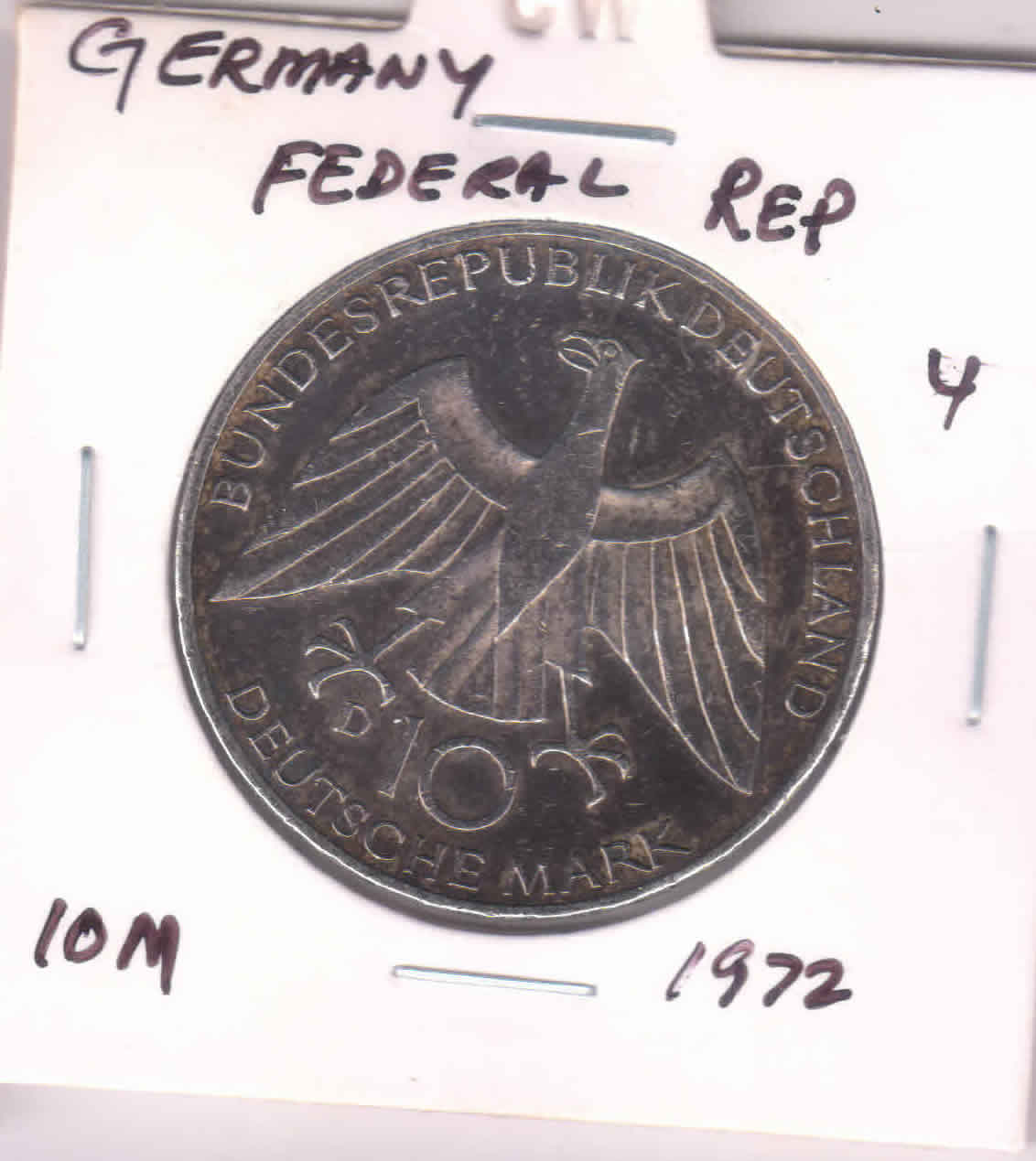 Germany, Federal Republic - Olympic Games in Munich,10 Deutsche Mark ...