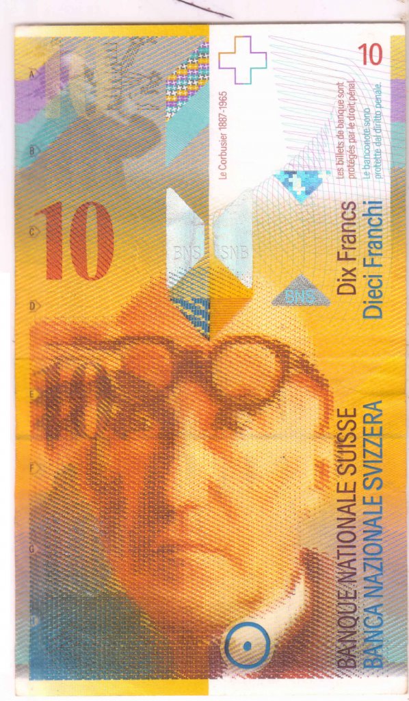 Switzerland - 10 frs 1995 - 2013 vf+ currency note - KB Coins & Currencies