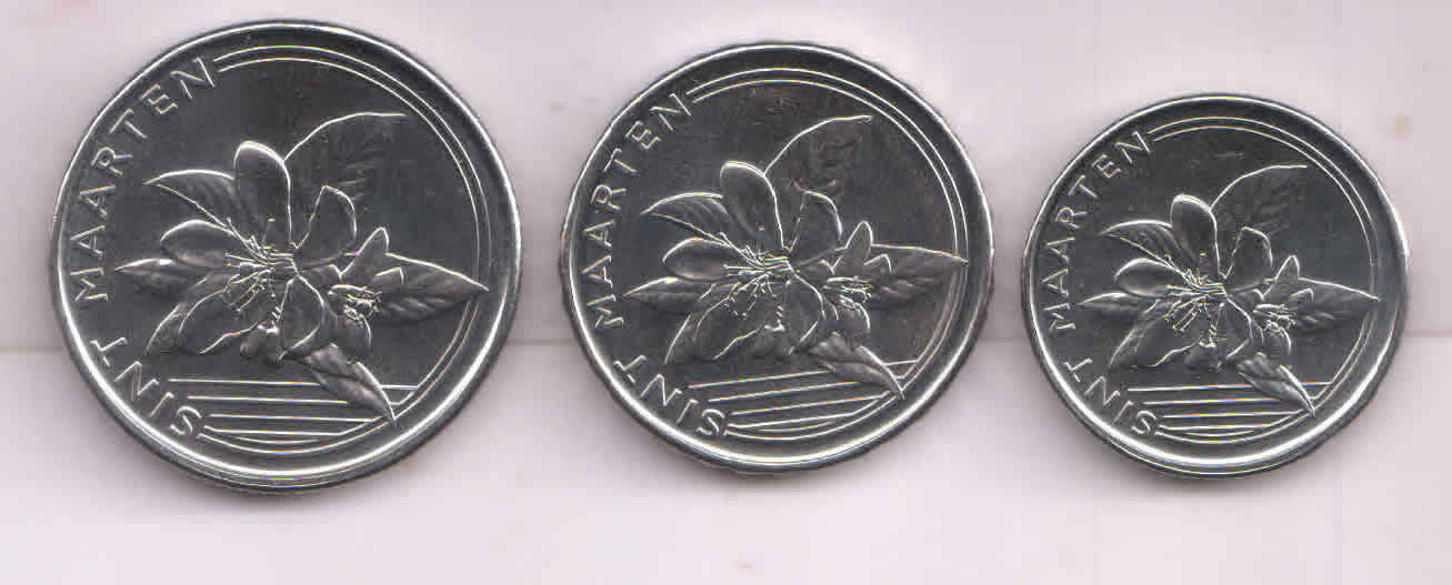 Sint Maarten - 1,5,10 cents 2025 set of 3 coins - KB Coins & Currencies