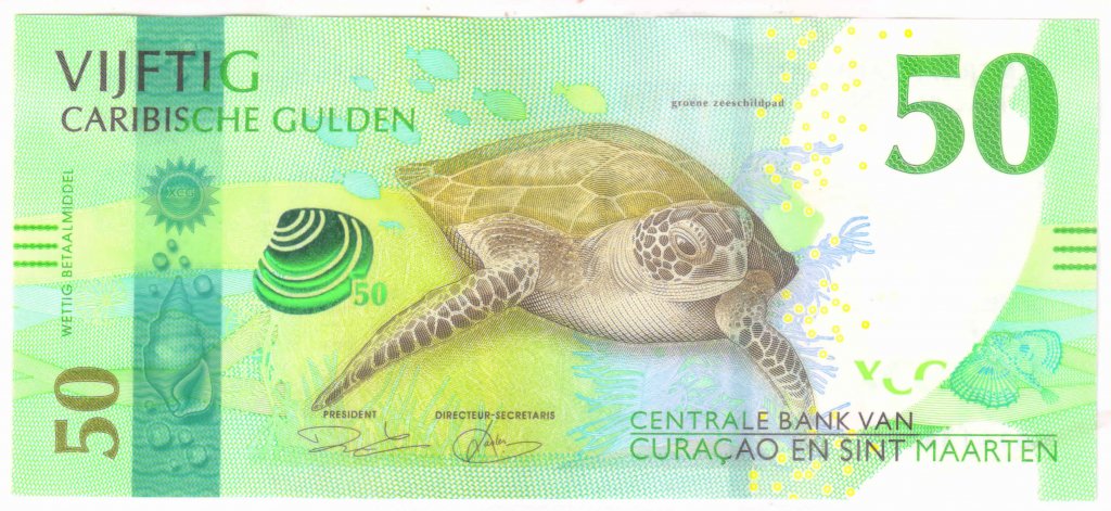 Curaçao and Sint Maarten (Dutch Caribbean) 50 Gulden 2025 unc currency ...
