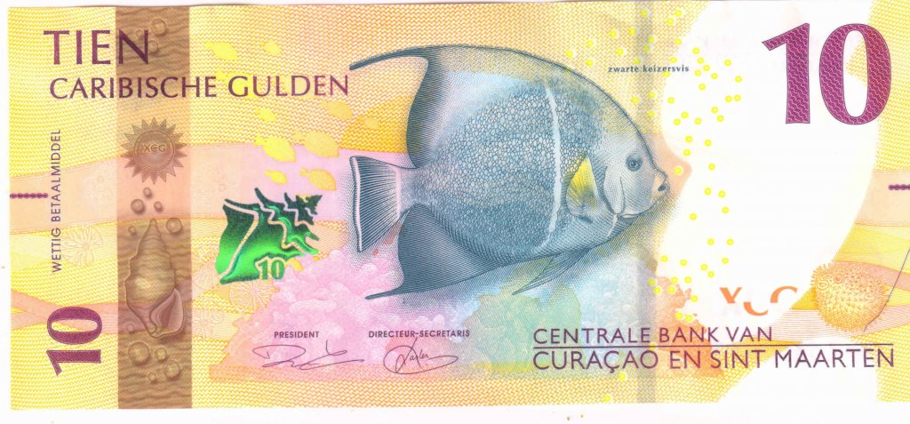 Curaçao and Sint Maarten (Dutch Caribbean) 10 Gulden 2025 unc currency ...