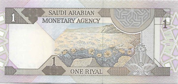 Saudi Arabia - 1 riyal unc currency note (scarce signature) - KB Coins ...
