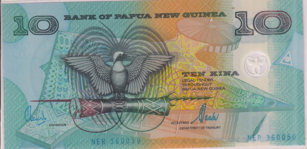 Papua New Guinea - 10 kina 2000 - 02 commemorative unc polymer currency ...